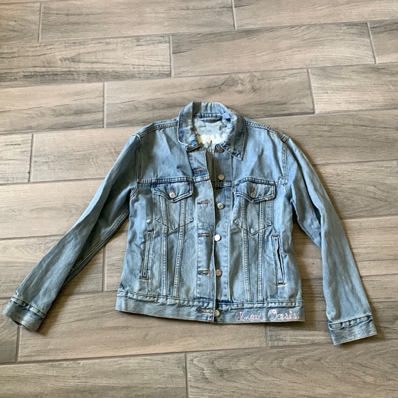 Levi's | Jackets & Coats | Levis Angel Oasis Jasmine Denim Jacket ...